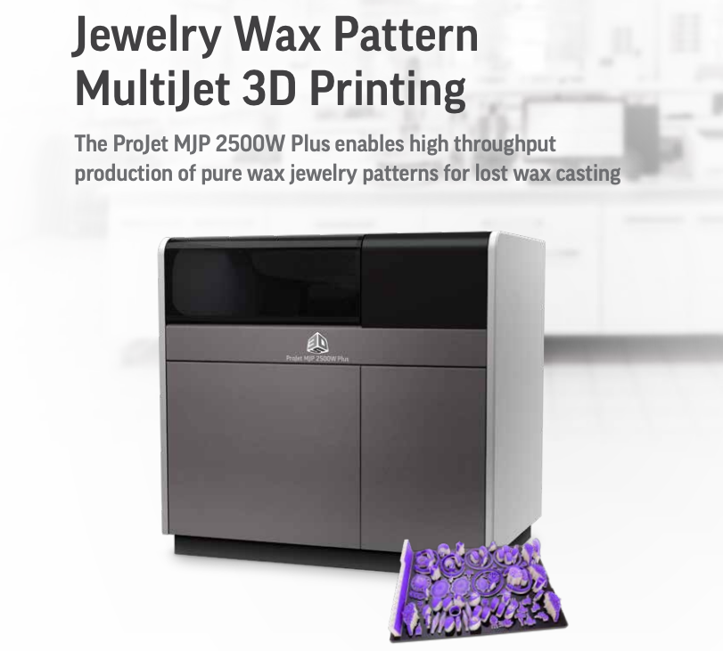 ProJet MJP 2500W Plus | Objex Unlimited